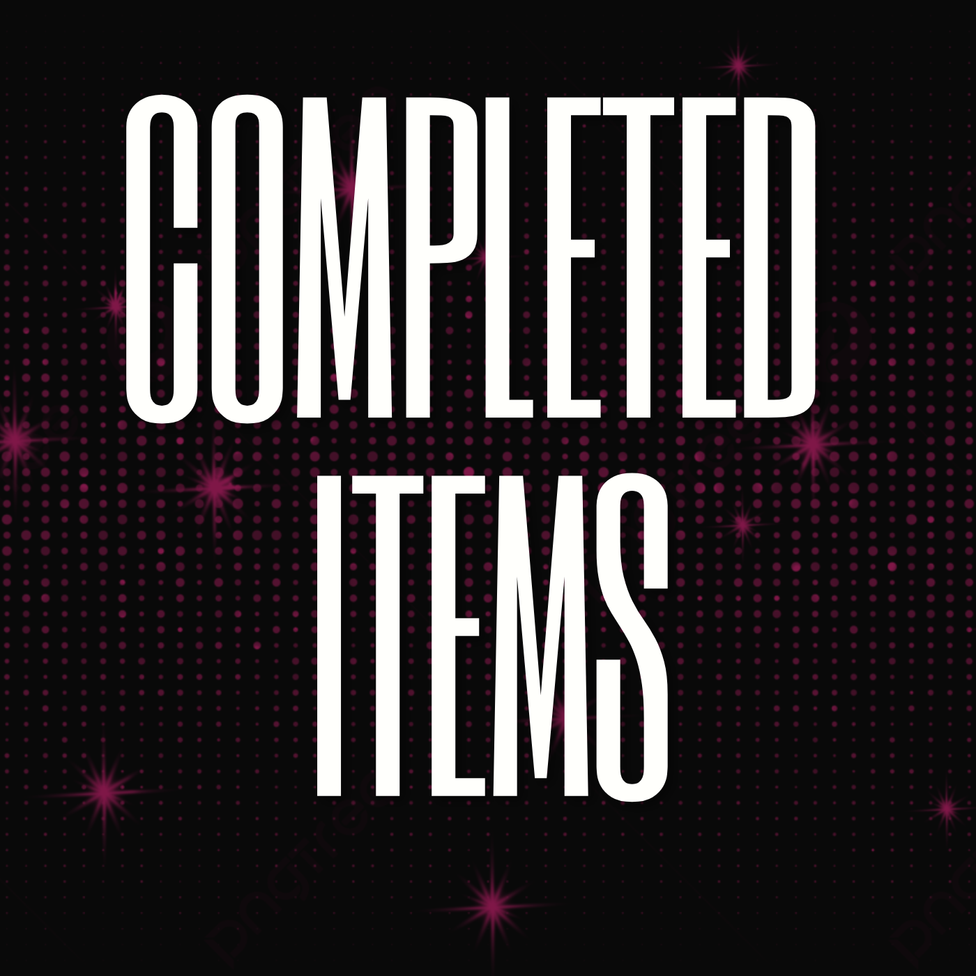 Completed Items – All Things Paige
